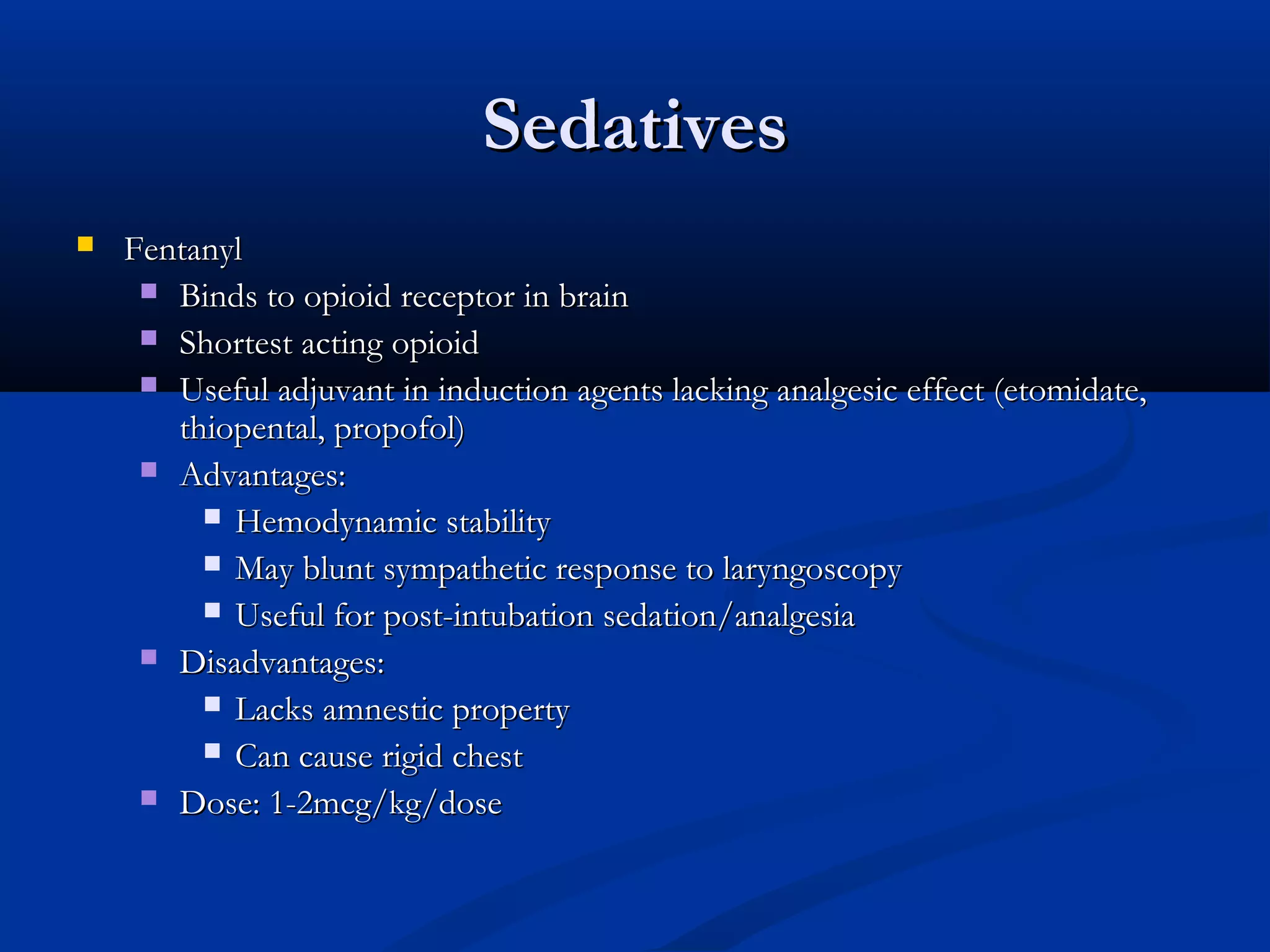 Pediatric intubation pharmacology | PPT