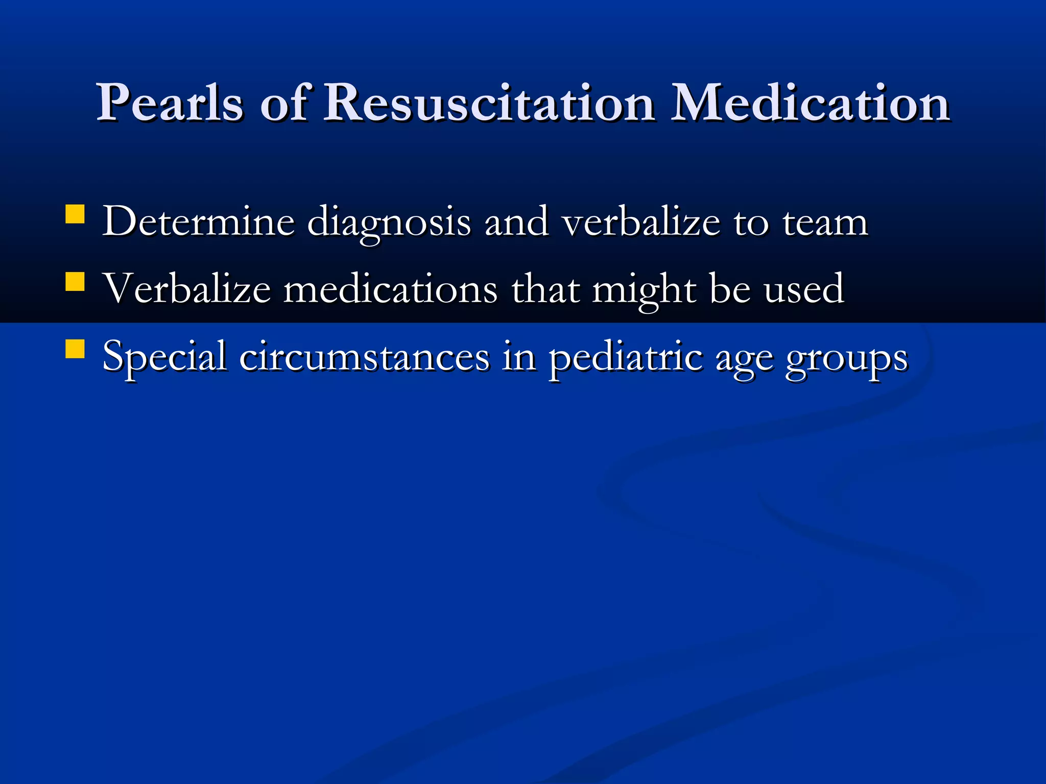 Pediatric intubation pharmacology | PPT