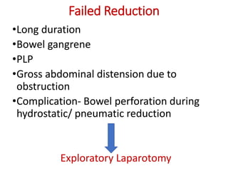 Pediatric Intussusception | PPTX