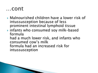 Pediatric intussusception final | PPTX
