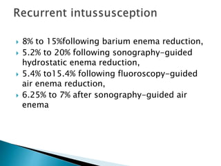 Pediatric intussusception final | PPTX