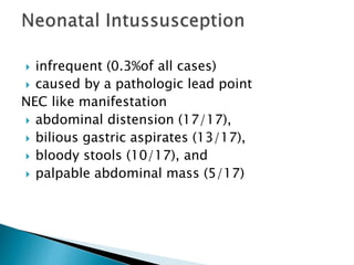 Pediatric intussusception final | PPTX