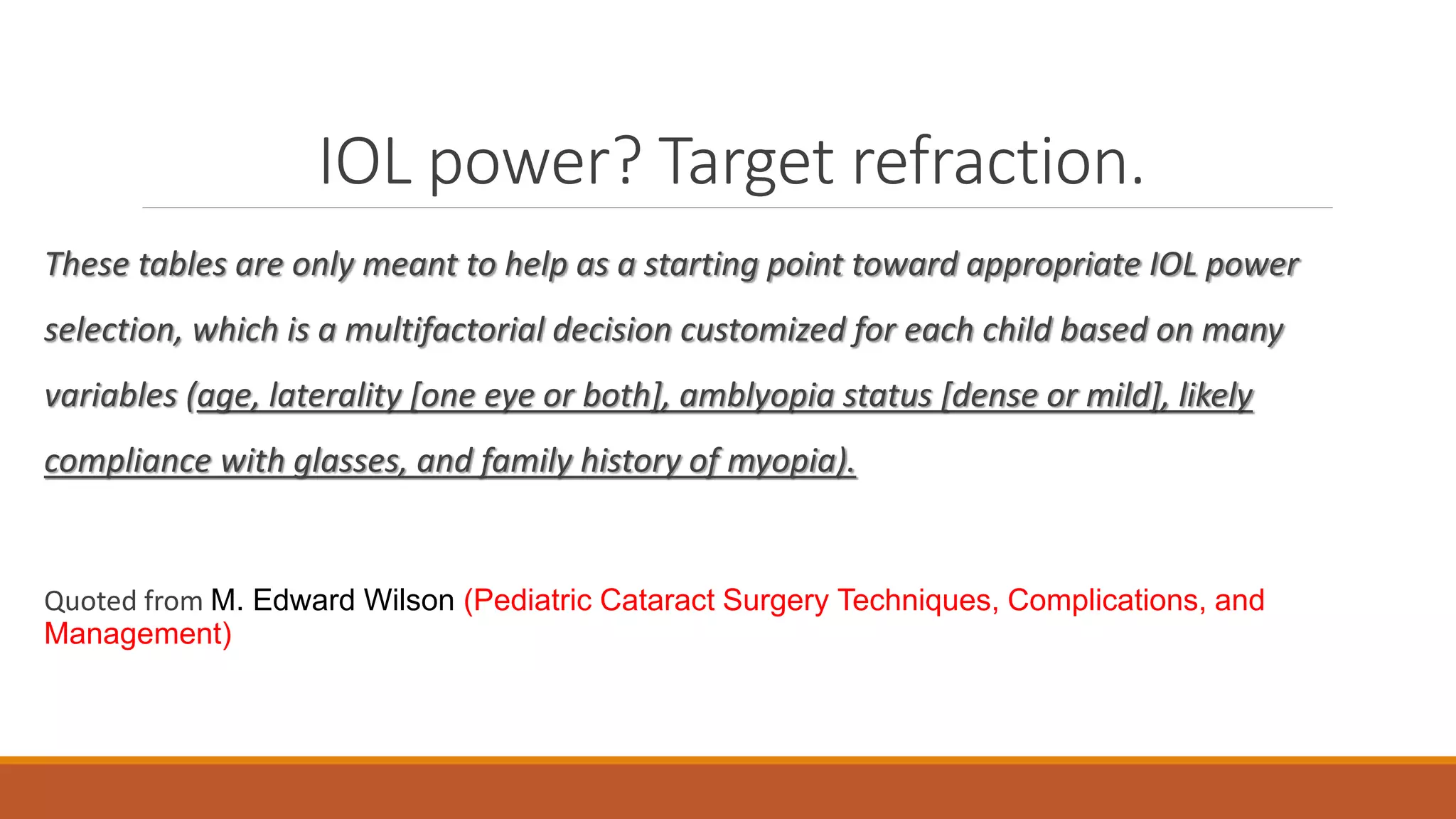 pediatric IOL calculation and visual rehabilitation .pptx
