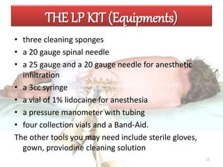 Lumbar Puncture Needle Size
