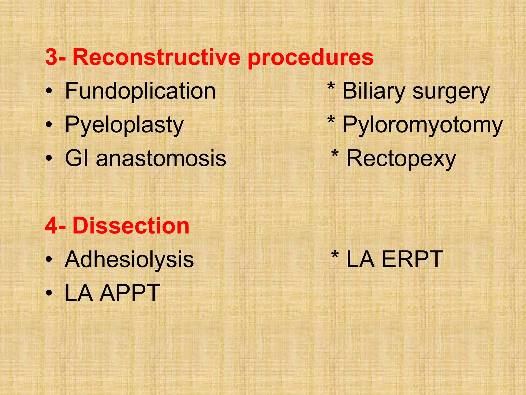 Pediatric laparoscopy | PPT