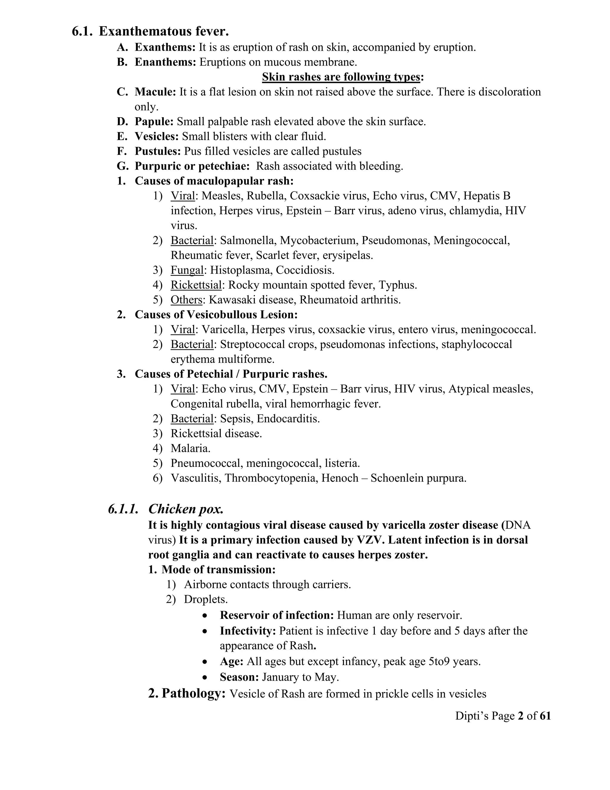 Pediatric lecture notes infectious diseases | PDF