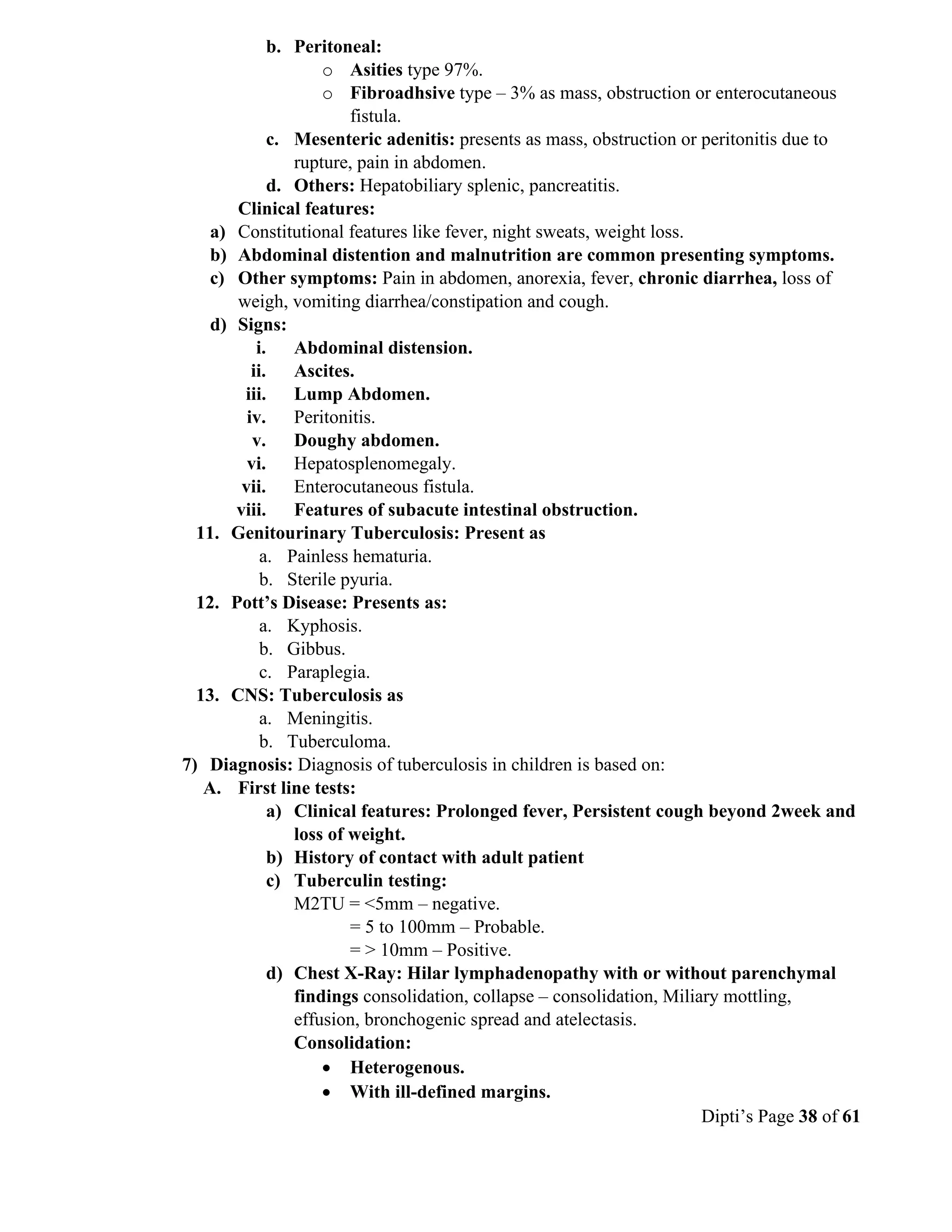 Pediatric lecture notes infectious diseases | PDF
