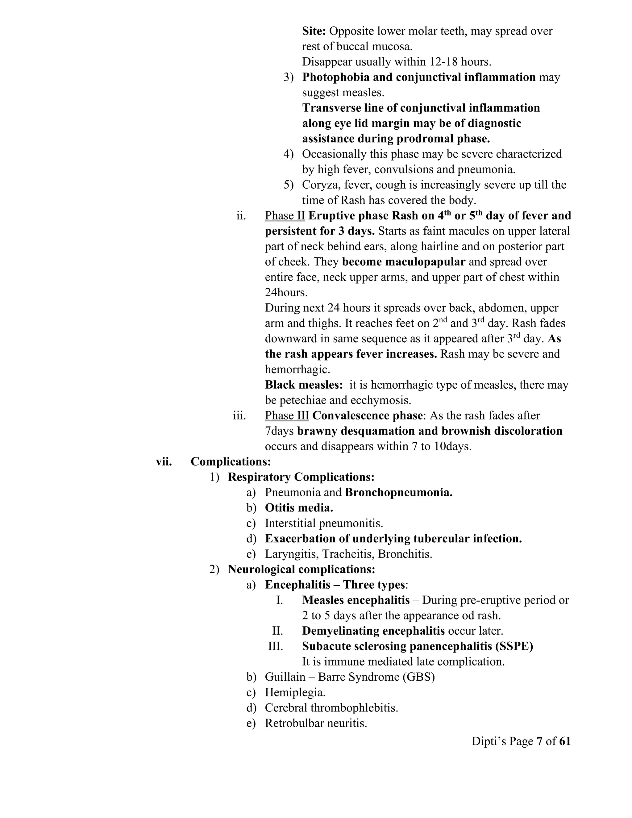 Pediatric lecture notes infectious diseases | PDF