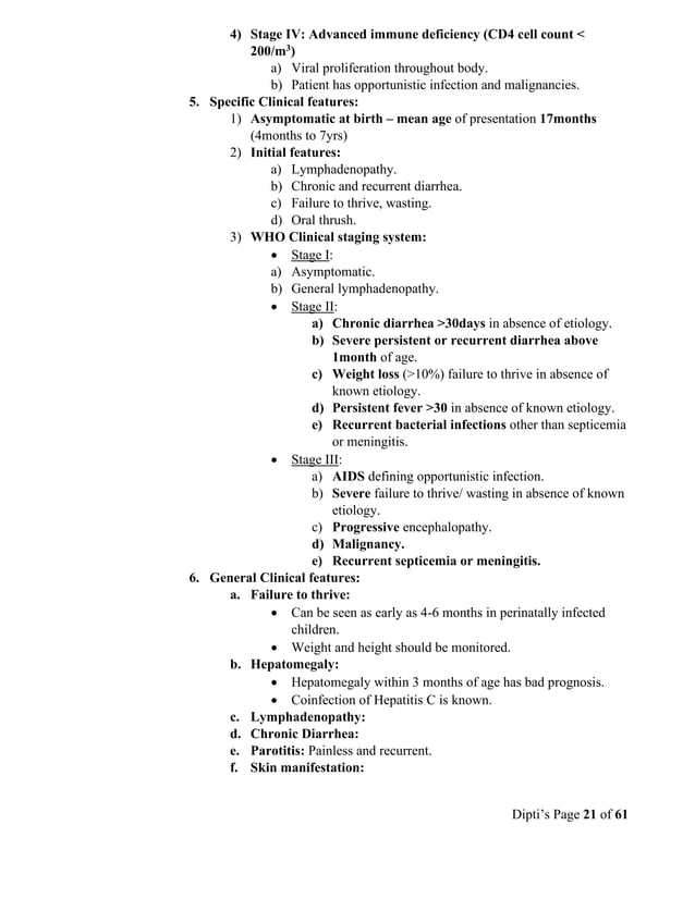 Pediatric lecture notes infectious diseases | PDF | Infectious Diseases ...