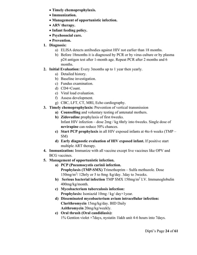 Pediatric lecture notes infectious diseases | PDF | Infectious Diseases ...