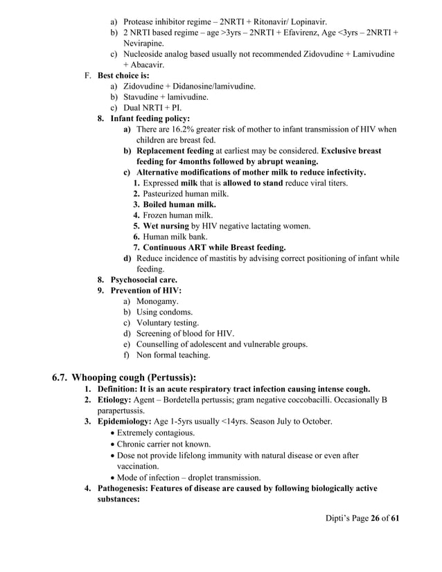 Pediatric lecture notes infectious diseases | PDF | Infectious Diseases ...