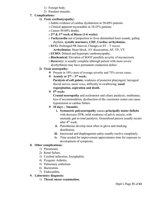 Pediatric lecture notes infectious diseases | PDF | Infectious Diseases ...