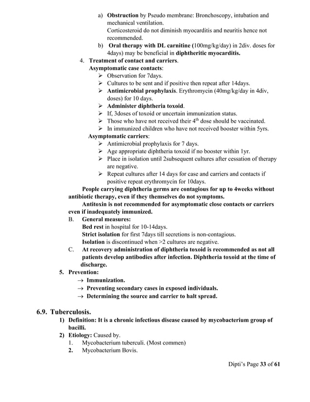Pediatric lecture notes infectious diseases | PDF | Infectious Diseases ...