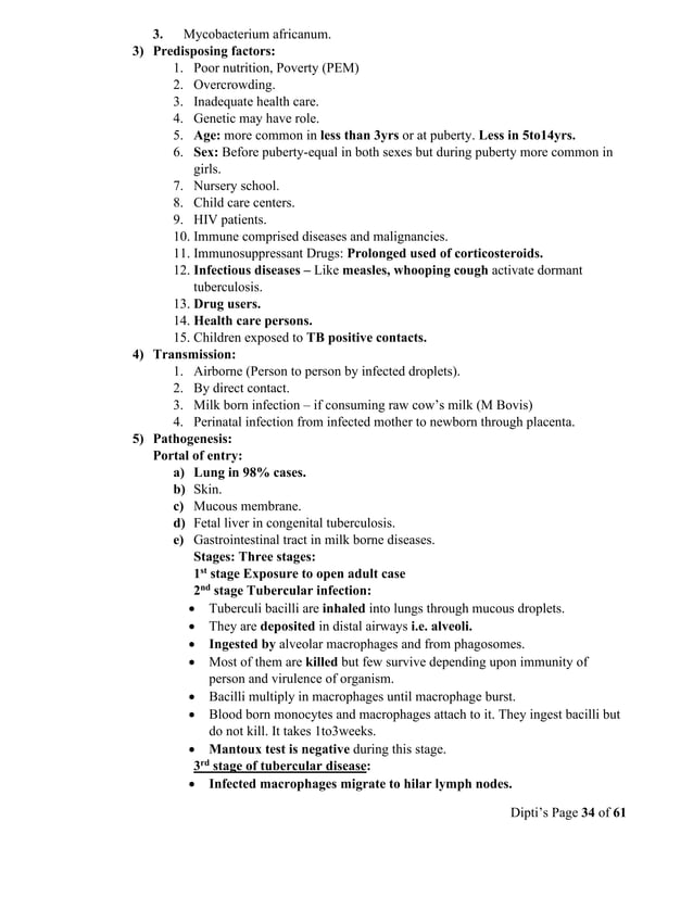 Pediatric lecture notes infectious diseases | PDF | Infectious Diseases ...