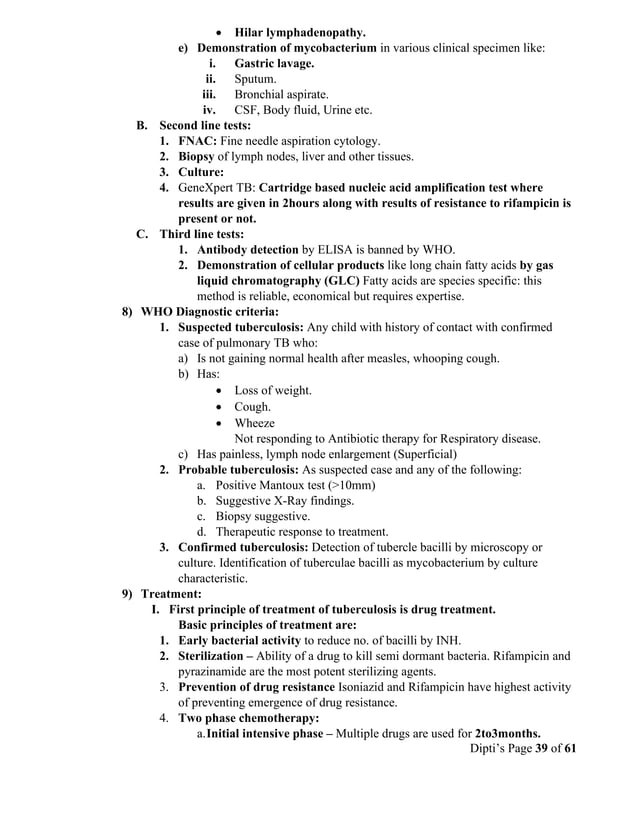 Pediatric lecture notes infectious diseases | PDF | Infectious Diseases ...