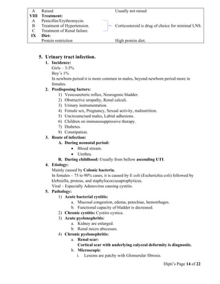 Pediatric lecture notes on nephrology | PDF