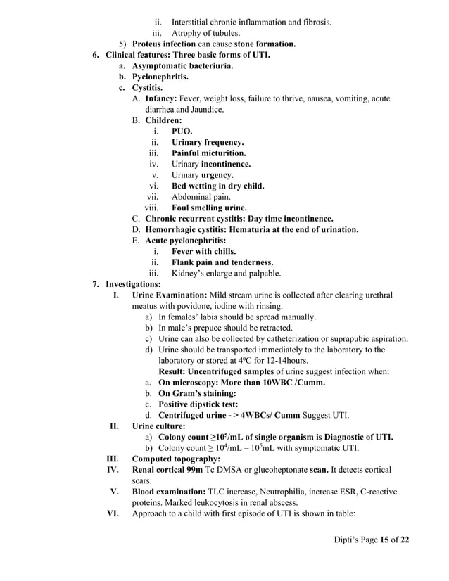 Pediatric lecture notes on nephrology | PDF