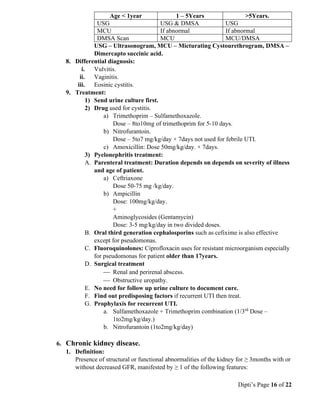 Pediatric lecture notes on nephrology | PDF