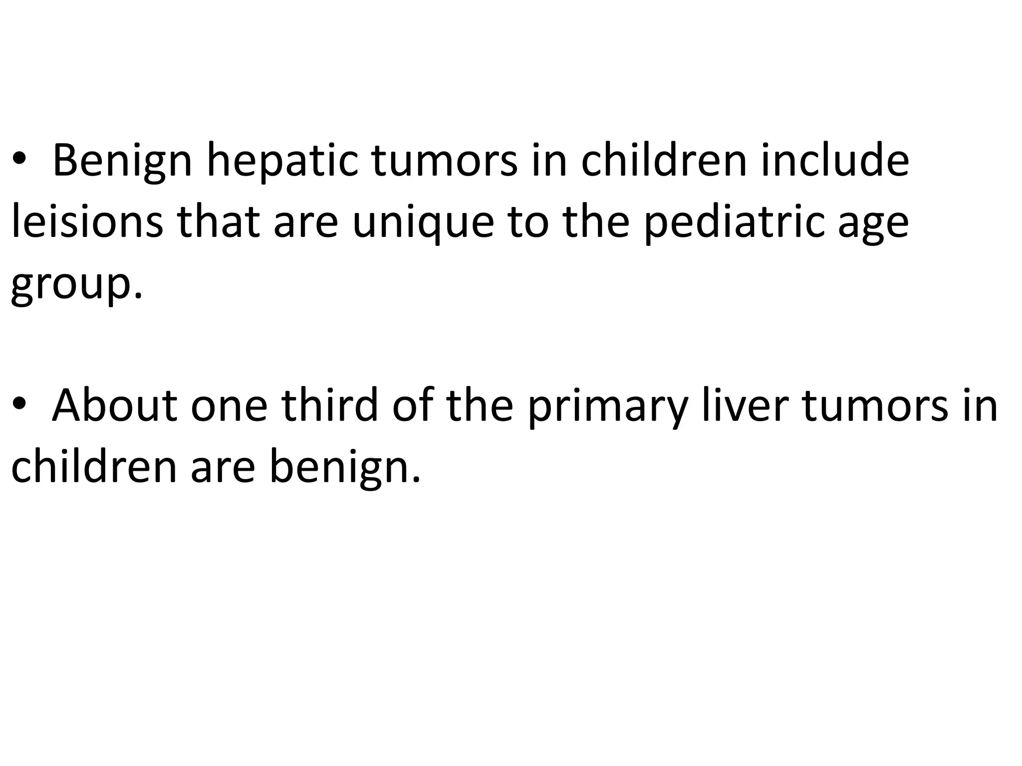 Pediatric liver masses | PPTX