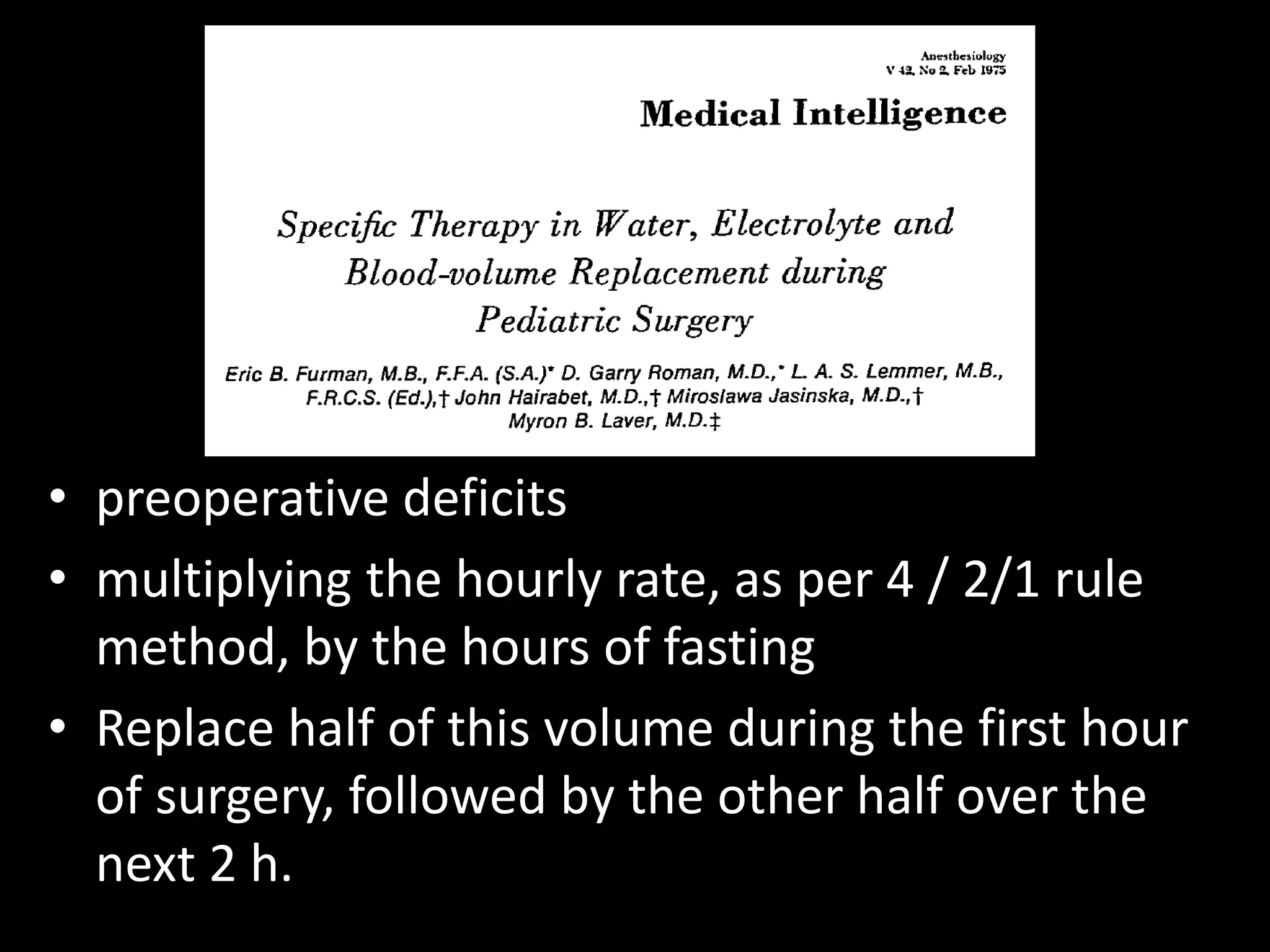 Pediatric Liver Transplantation – Fluid Management.pptx