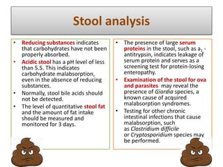 Pediatric malabsorption syndromes | PPTX