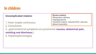 Pediatric malaria.pptx