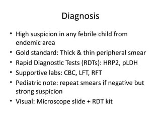 Pediatric_Malaria_PPT.pptx, pathophysiology,life cycle , epidemiology ...