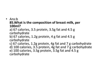 Pediatric mcq | PPTX