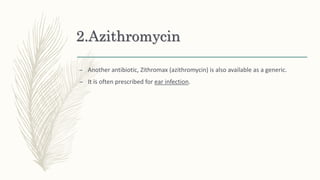 Pediatric medication (antibiotics) | PPT