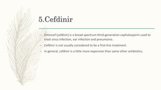 Pediatric medication (antibiotics) | PPT