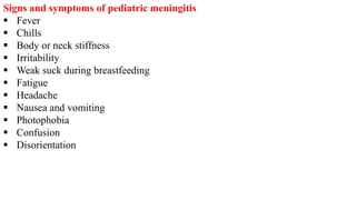 PEDIATRIC MENINGITIS presentation slides.pptx