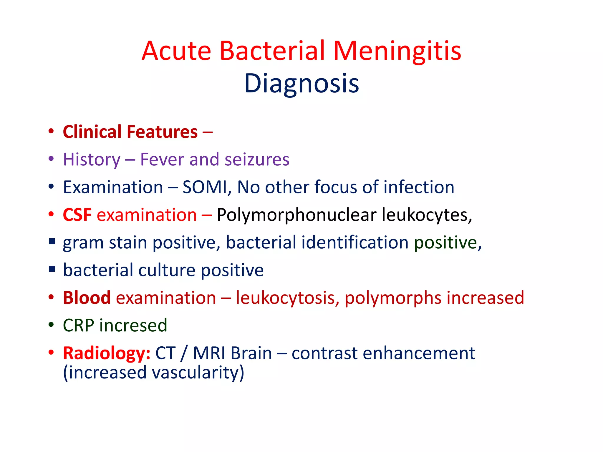 Pediatric meningitis and encephalitis 2021 | PPTX