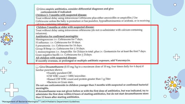 Pediatric Meningitis Case Presentation | PPTX | Infectious Diseases ...