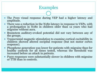 Pediatric migraine | PPTX