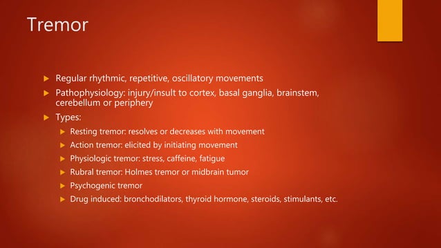 Pediatric movement disorders | PPTX