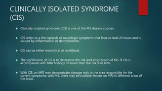 Pediatric multiple sclerosis | PPTX