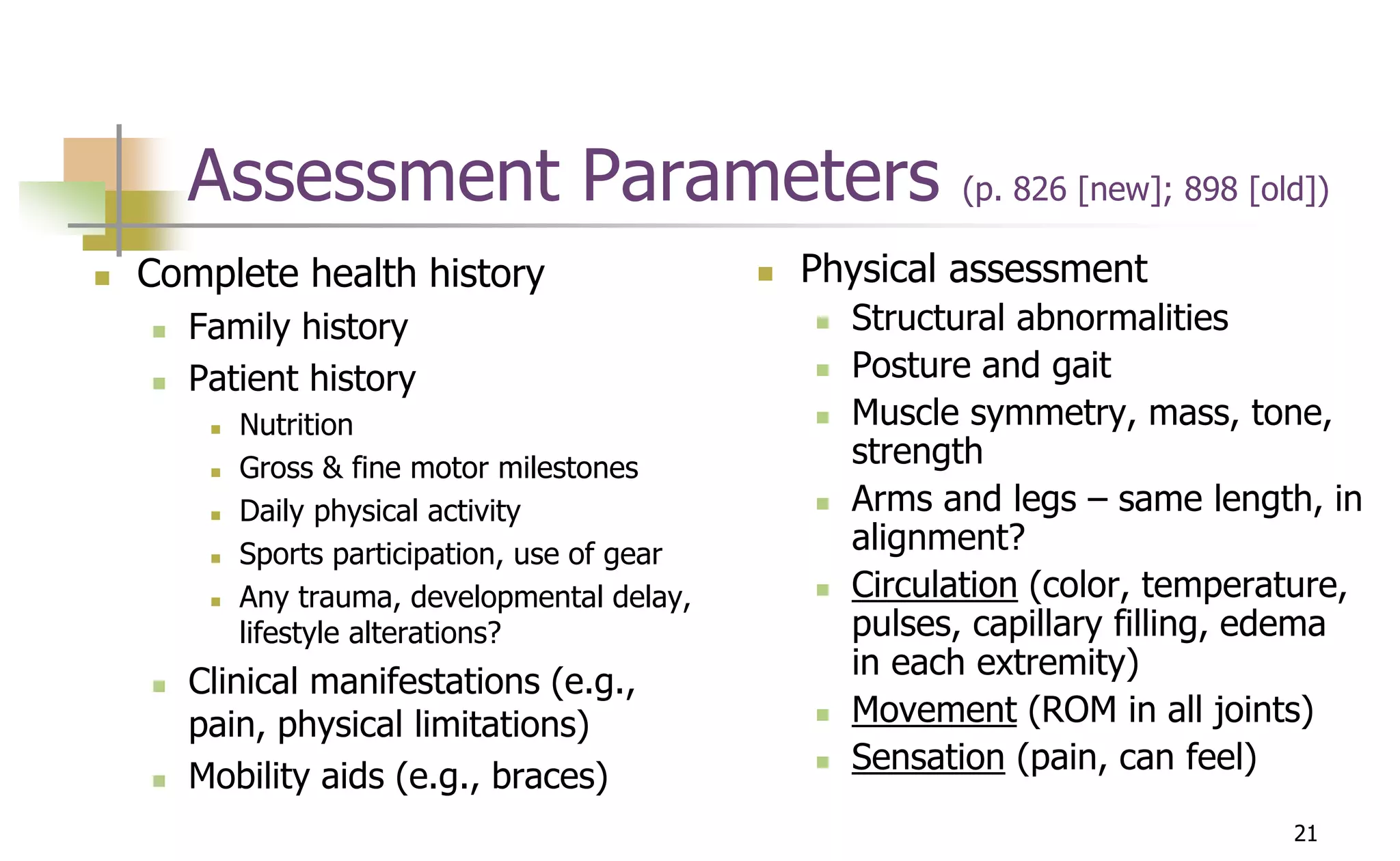 Pediatric musculoskeletal nurs 3340 fall 2017 | PPT