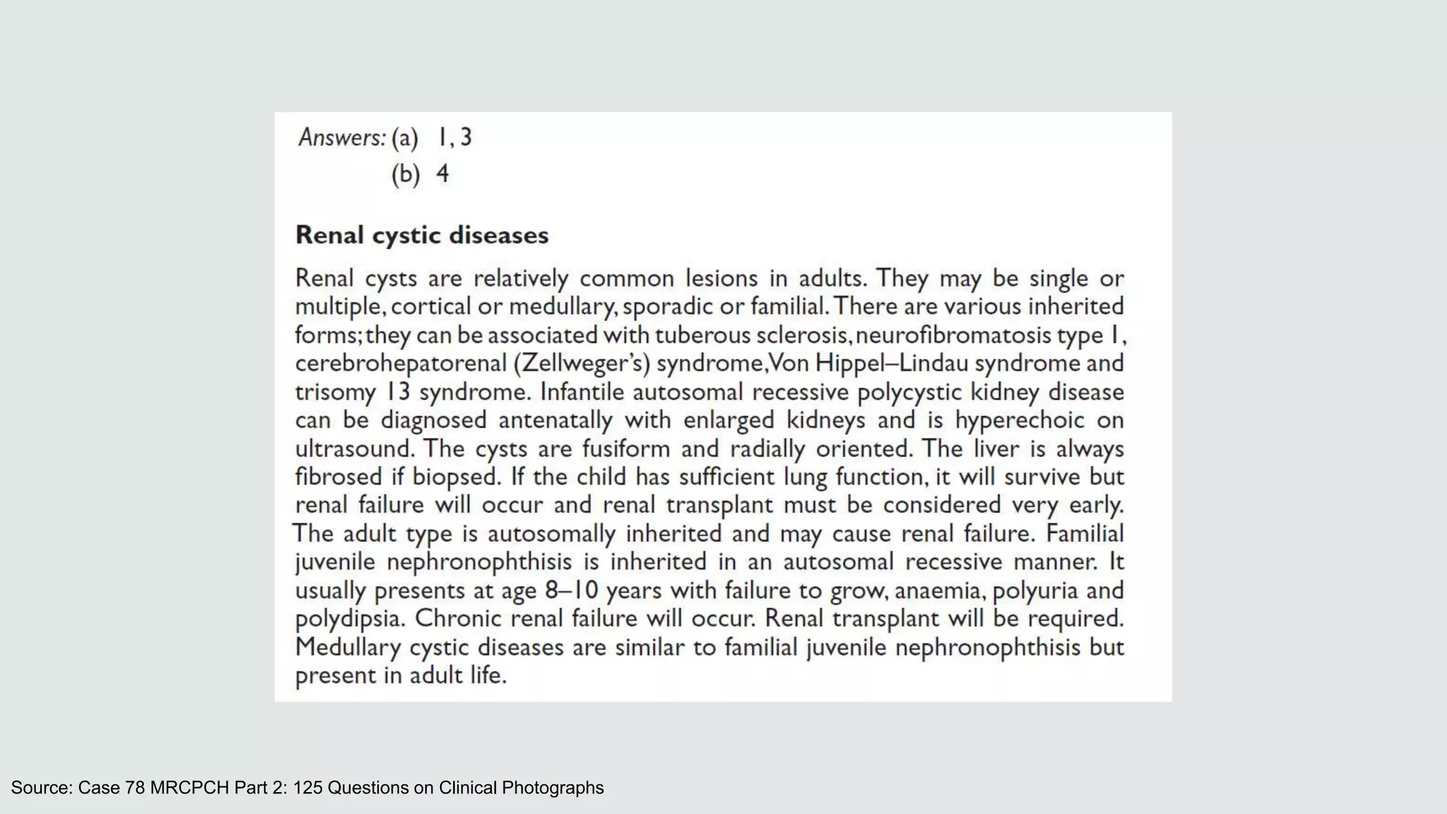Pediatric Nephrology Radiology Review | PPT