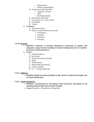 Pediatric neurology notes | PDF