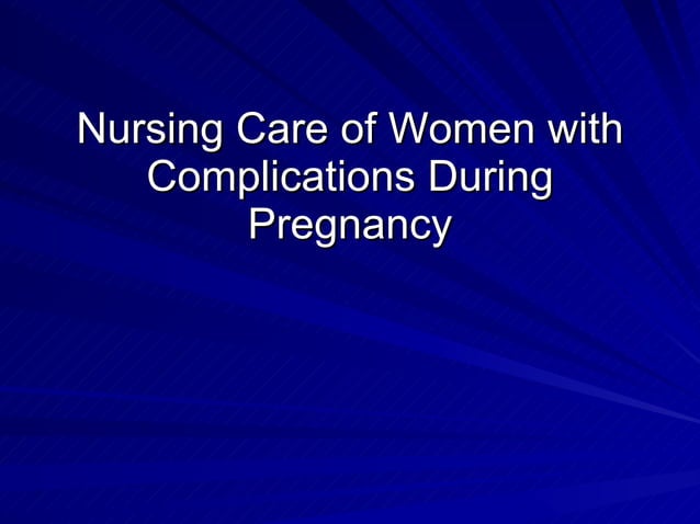 Pediatric Nursing | PPT