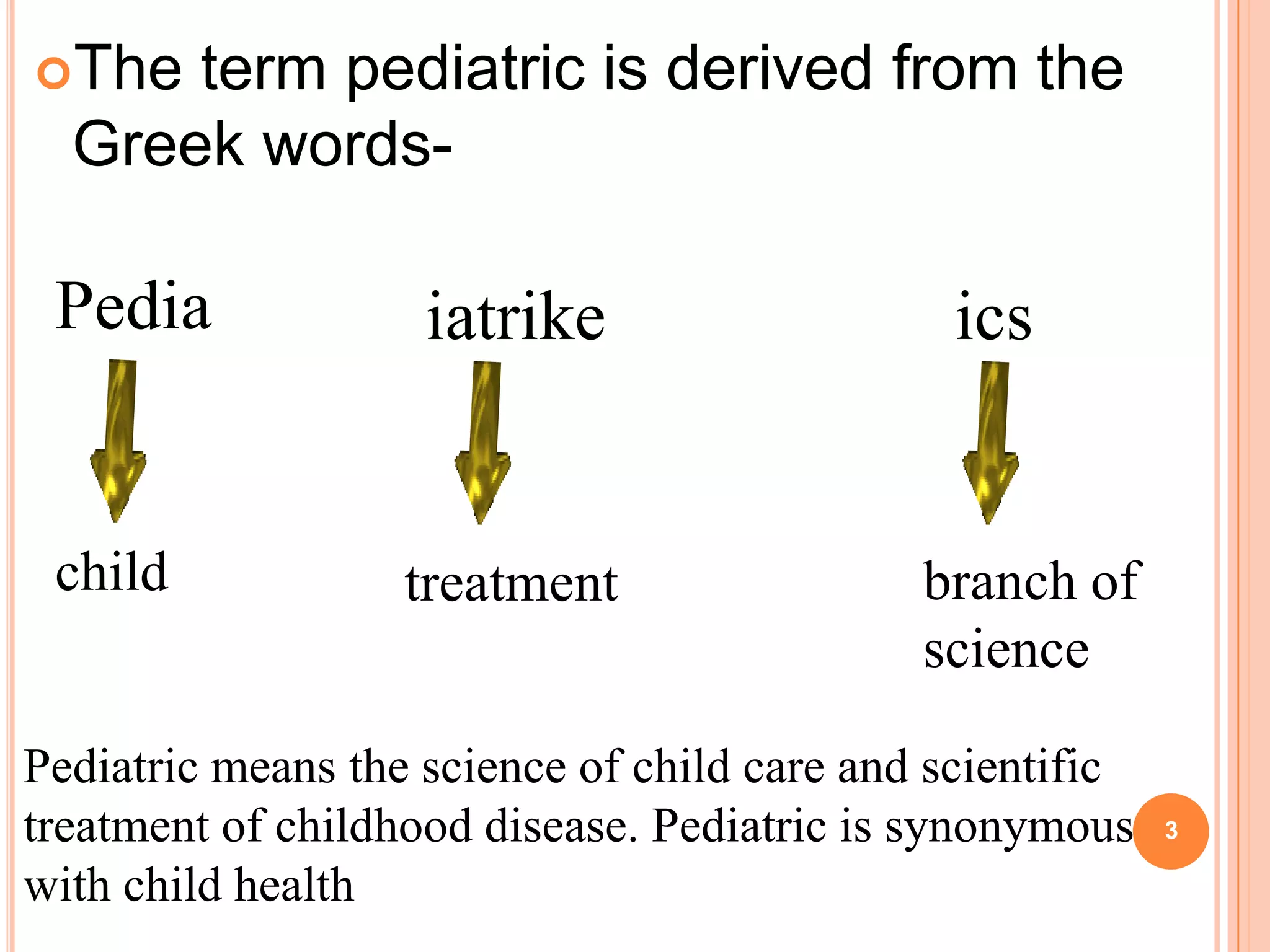 Pediatric nursing...ppt unit i | PPTX