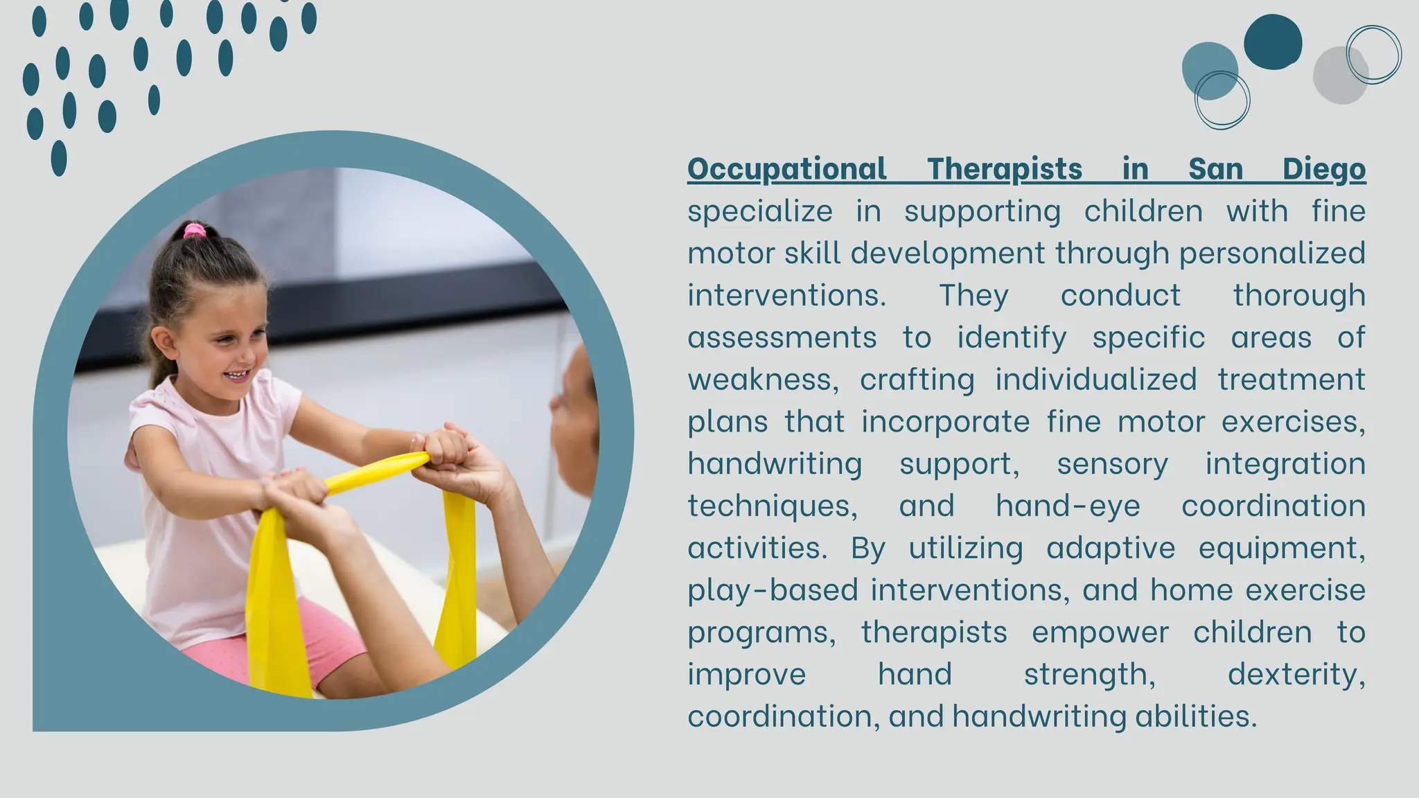 Pediatric Occupational Therapy San Diego | PDF | Physical Therapy ...