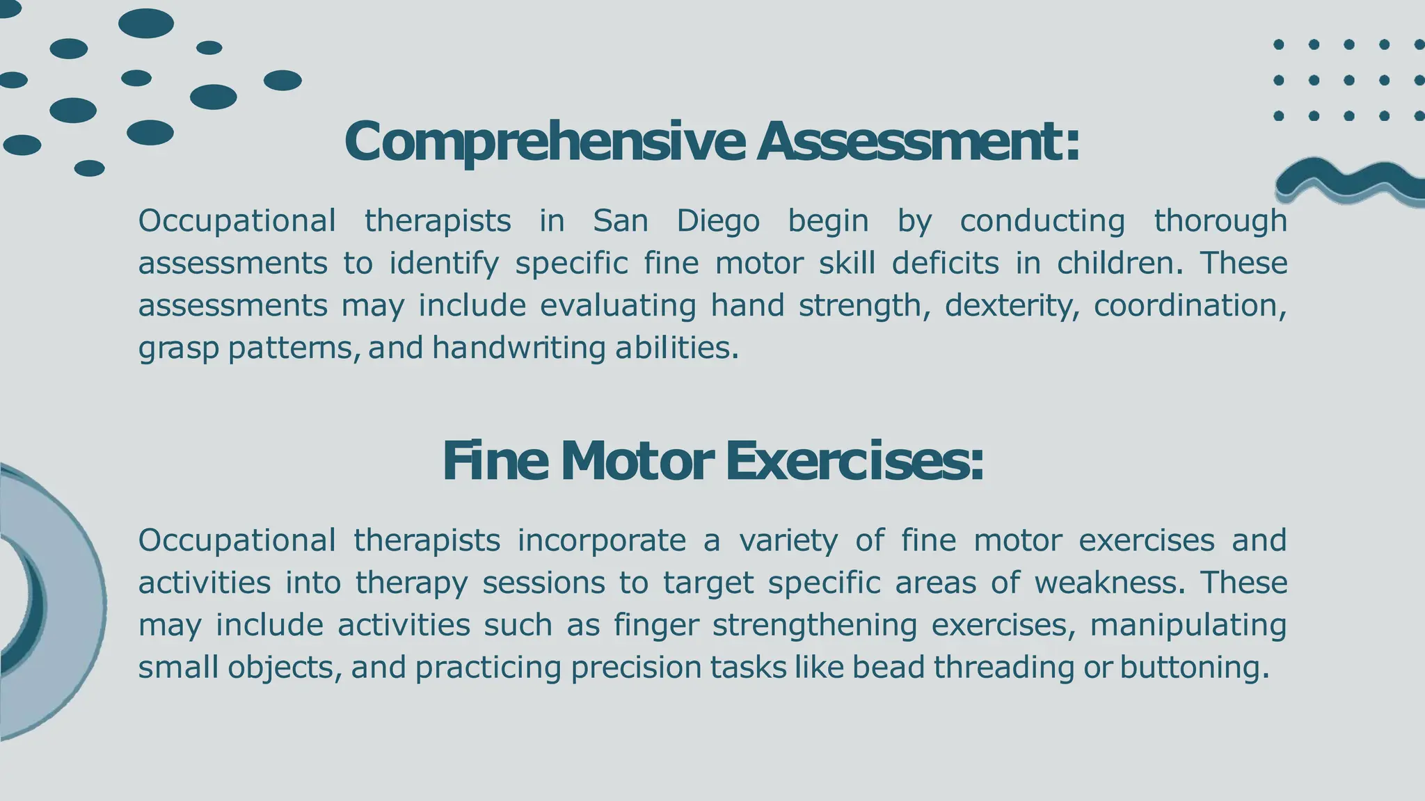 Pediatric Occupational Therapy San Diego | PPTX