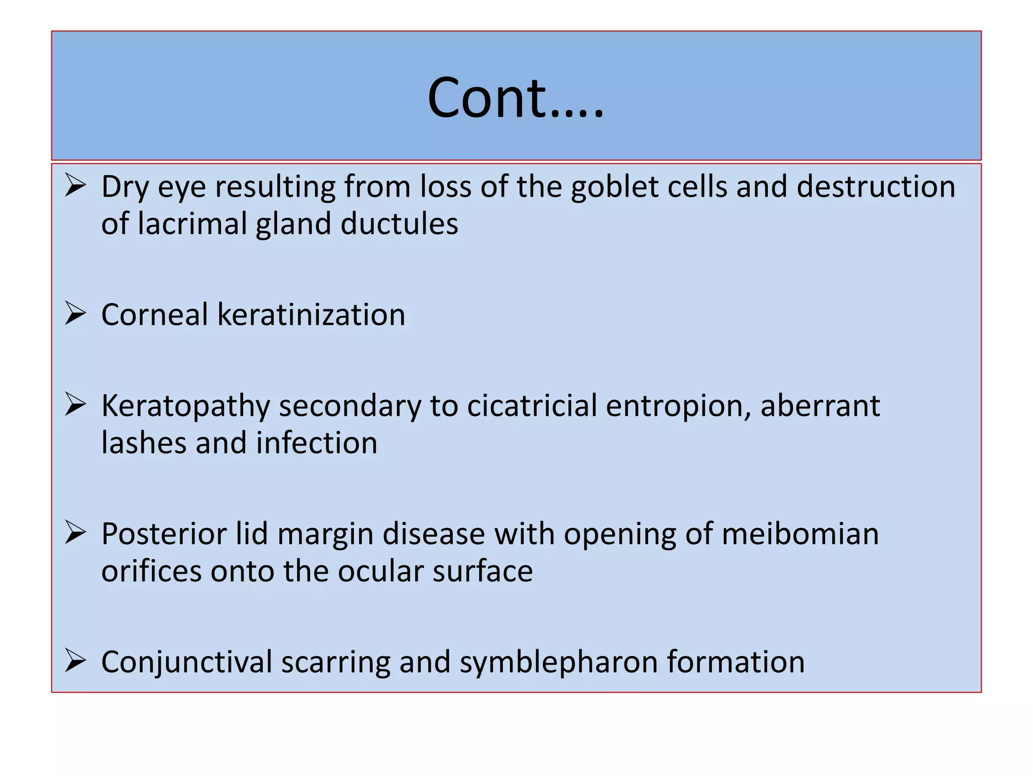 Pediatric ocular diseases | PPTX