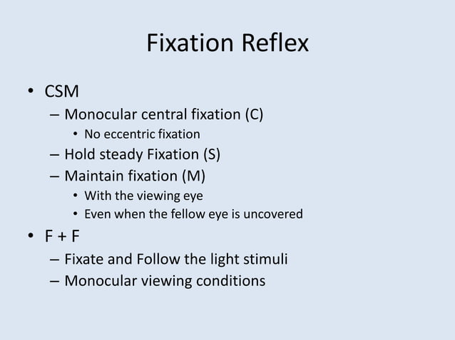 Vision Assessment and Vision Screening in Children, Refractive Error and Spectacle Correction ...