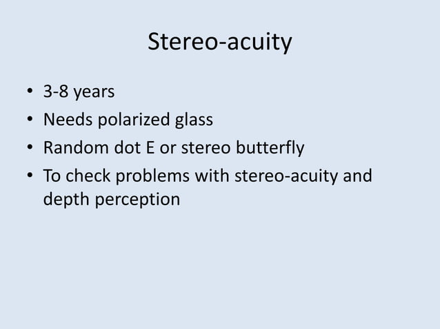 Vision Assessment and Vision Screening in Children, Refractive Error ...
