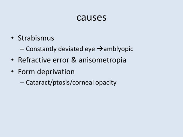 Vision Assessment and Vision Screening in Children, Refractive Error and Spectacle Correction ...