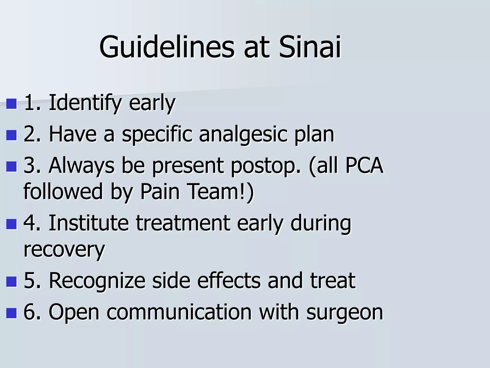 Pediatric Pain Management | PPT