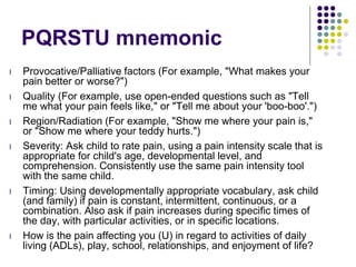 Pediatric pain management | PPT