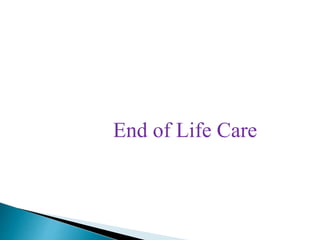 Pediatric palliative care | PPTX